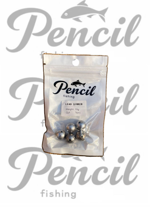 Lead fishing weight – Pencil fishing tackle